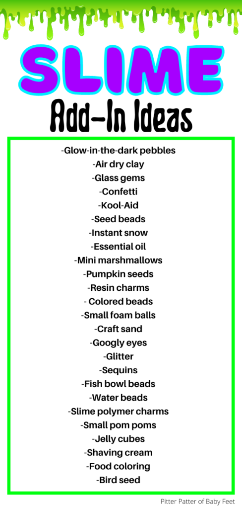 25 Amazing Slime Add In Ideas