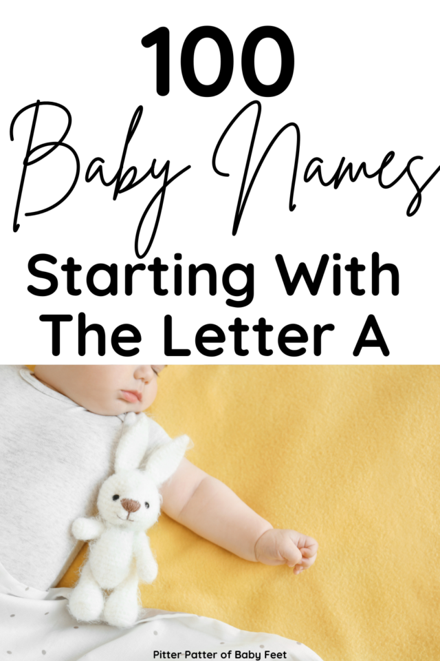 100 Baby Names Starting With A